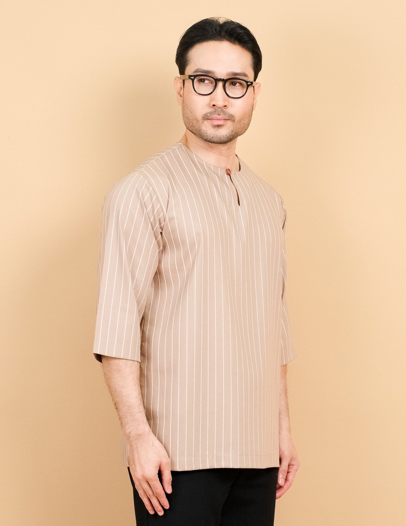 Kurta Patih Jalur - Nude – SampinExclusiveMy