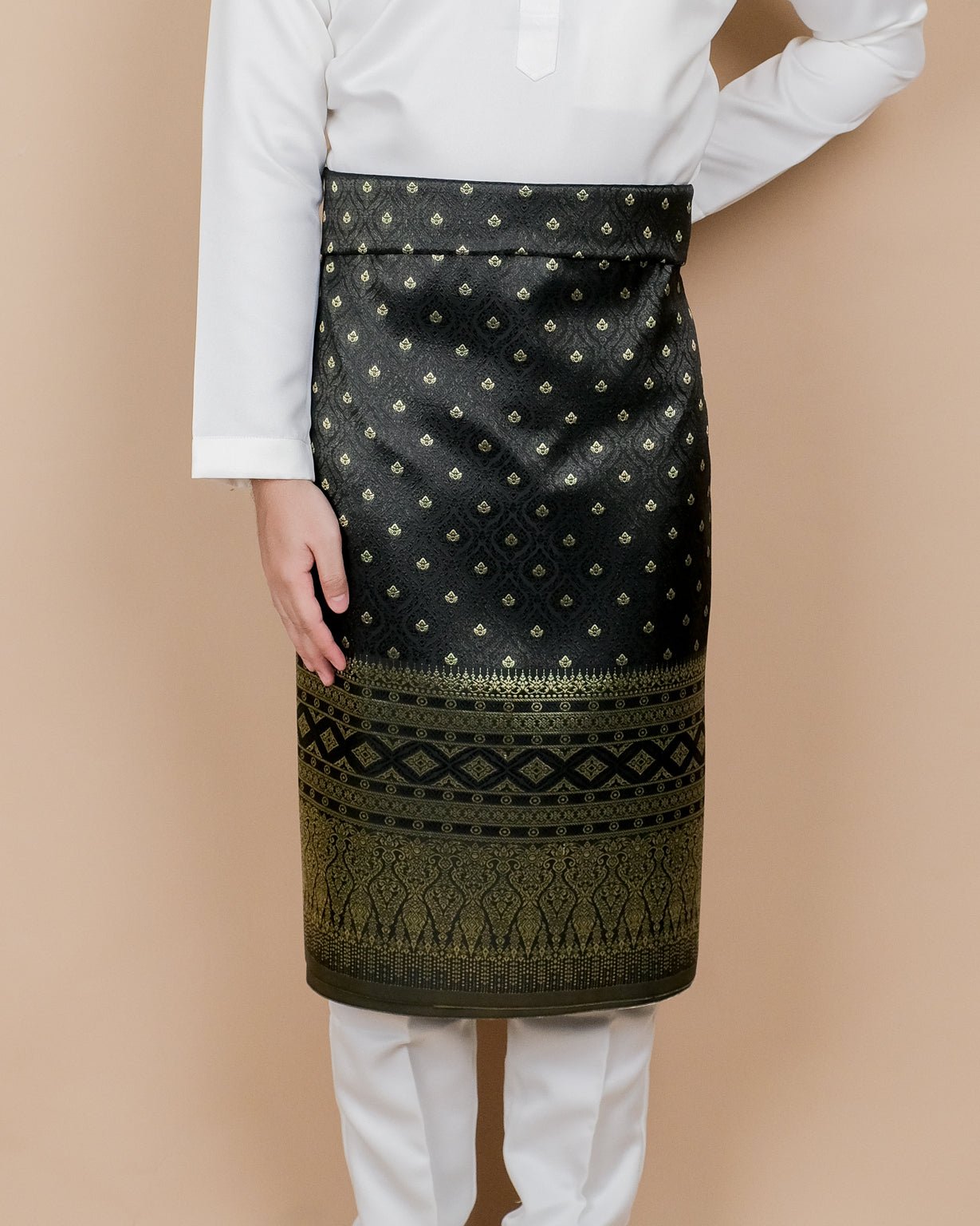 Nilakandi Original Sampin Adult - Black & Gold – SampinExclusiveMy