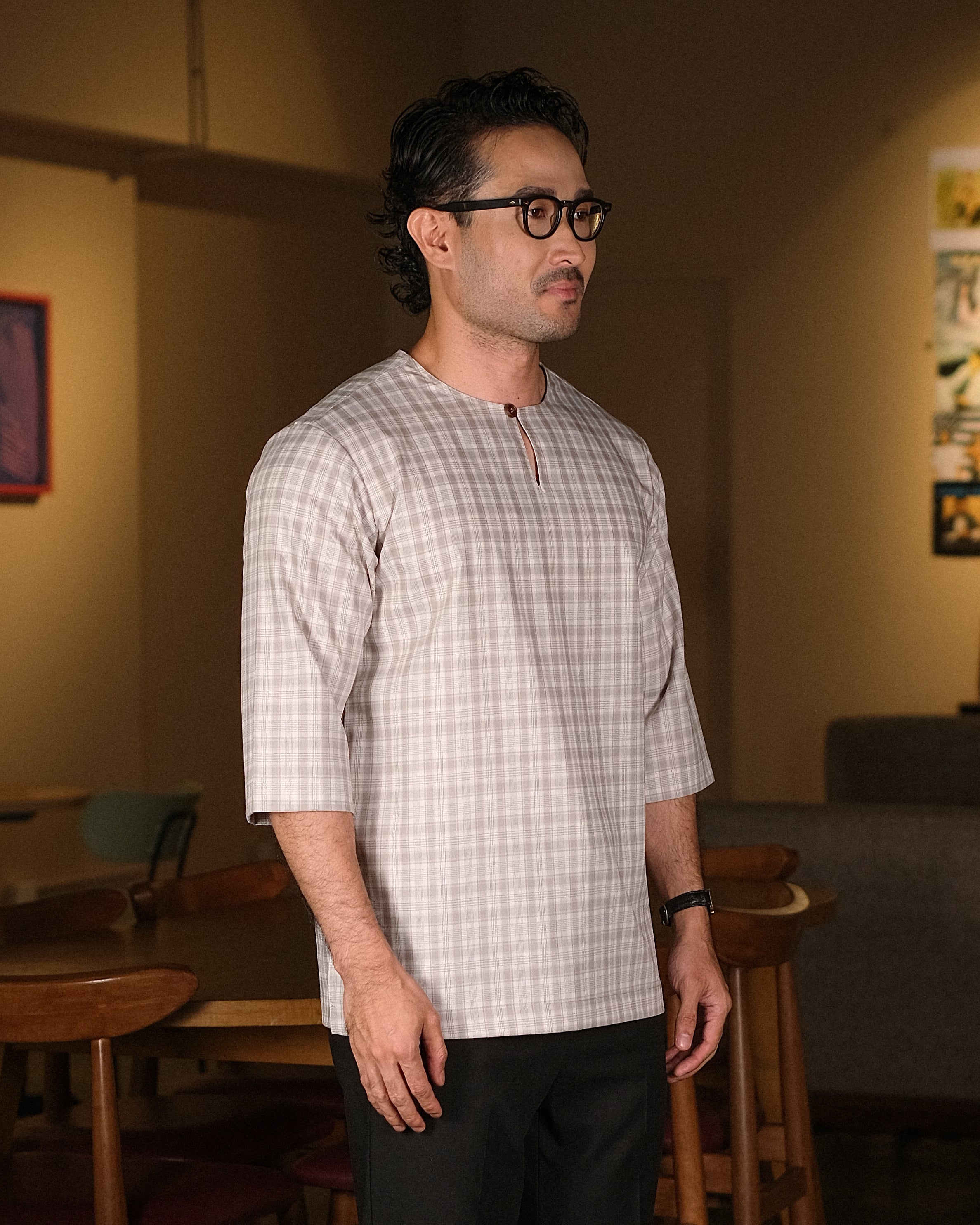 Kurta Patih Dam - Light Brown – SampinExclusiveMy